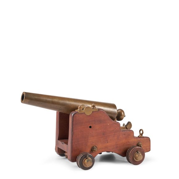 Bonhams Skinner : A STRONG FIRE ARMS COMPANY YACHT SIGNAL CANNON,