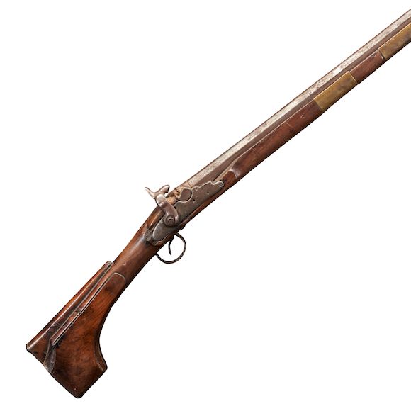 Bonhams Skinner : A 19TH CENTURY SPANISH COLONIAL PERCUSSION MUSKET.