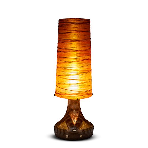 Bonhams Skinner : ACCOLAY TABLE LAMP Accolay, France, c. 1955, glazed ...
