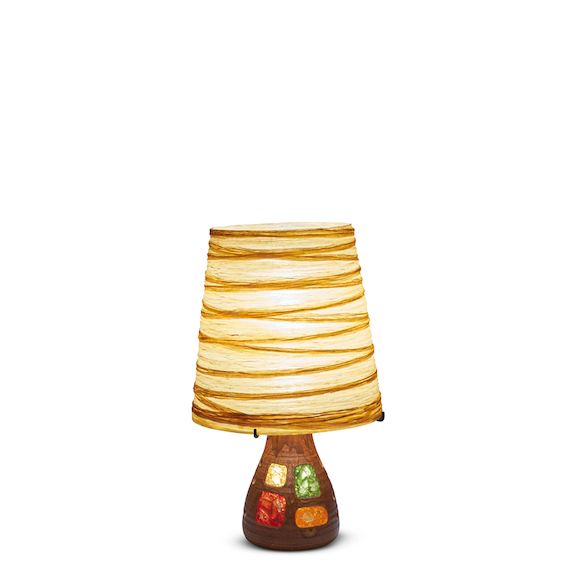 Bonhams Skinner : ACCOLAY TABLE LAMP Accolay, France, c. 1960, ceramic ...