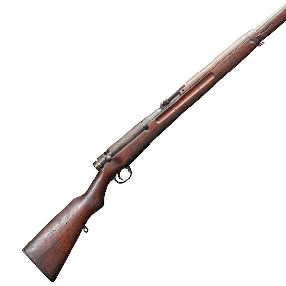 Bonhams Skinner : A JAPANESE TYPE 38 BOLT ACTION RIFLE, Curio or Relic ...
