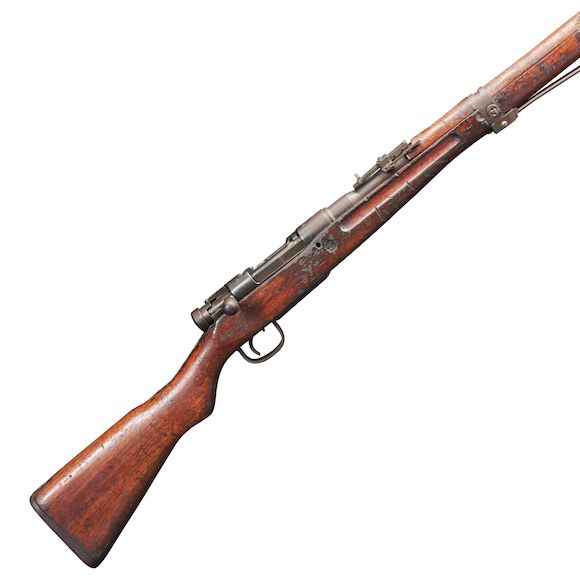 Bonhams Skinner : A JAPANESE TYPE 99 "SHORT" BOLT ACTION RIFLE, Curio ...