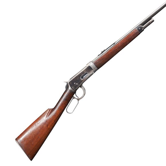 Bonhams Skinner : A WINCHESTER MODEL 55 LEVER ACTION TAKE DOWN RIFLE ...