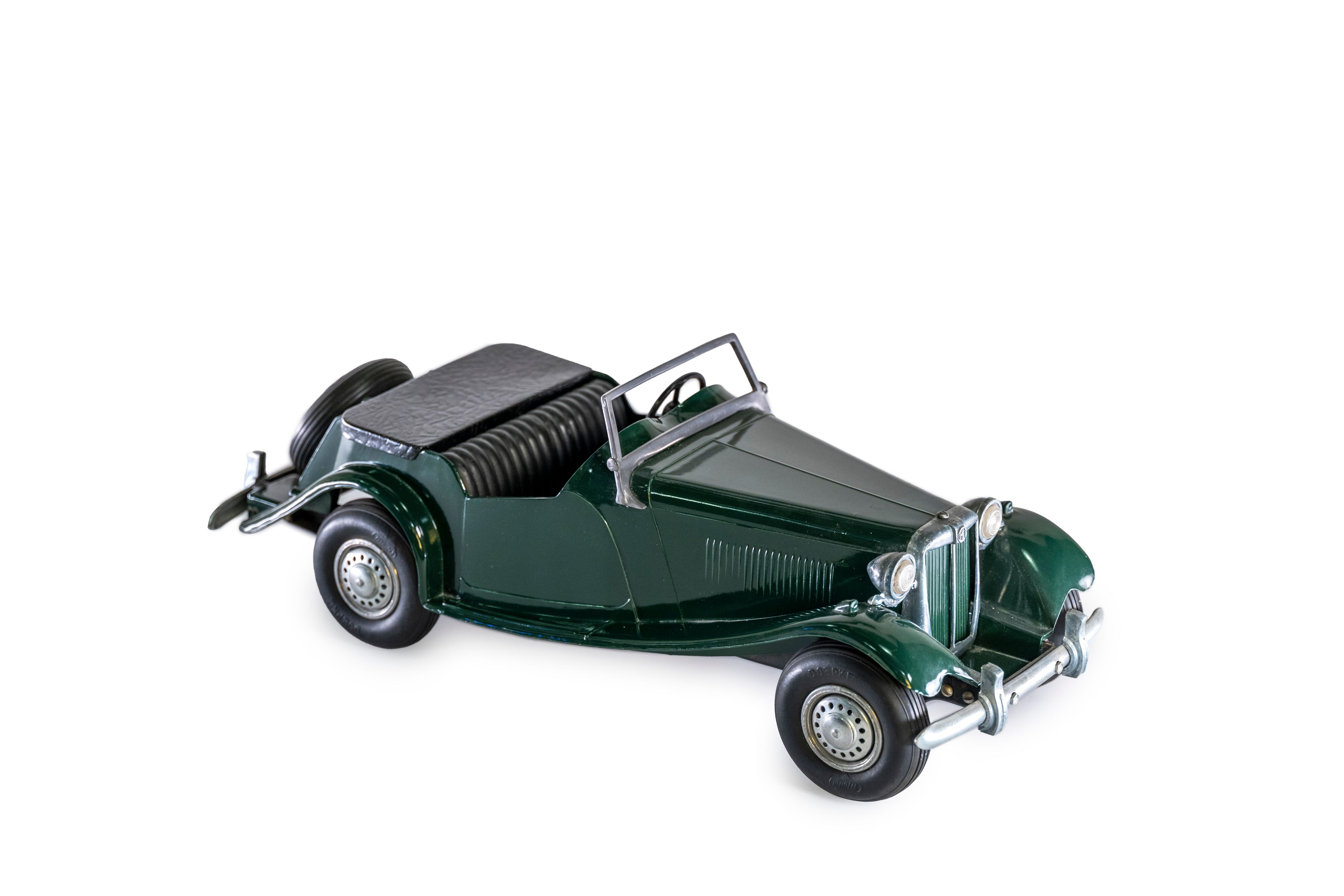 Bonhams Cars : A MG TD cast metal toy car, by Doepke,