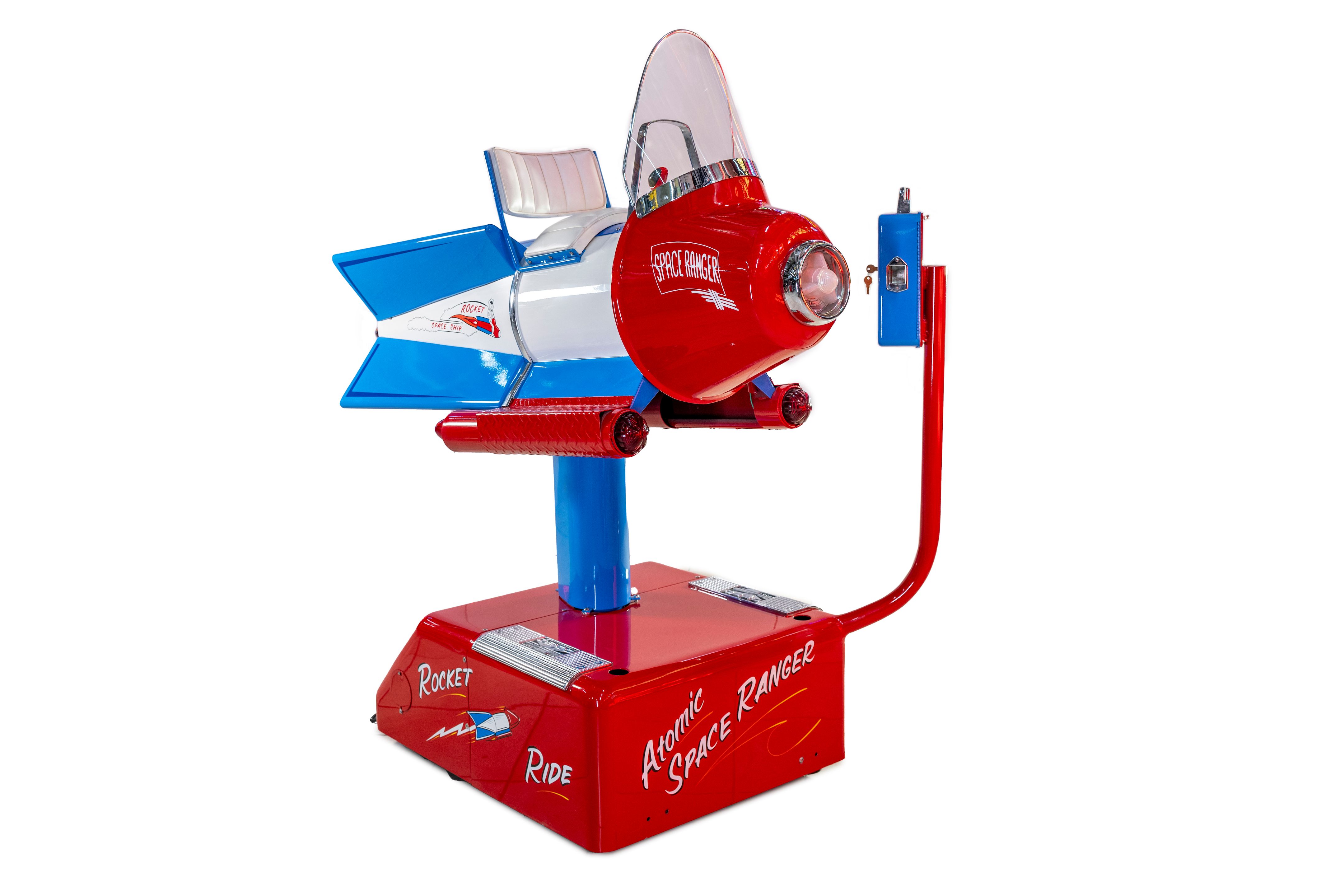 Bonhams Cars : An 'Atomic Space Ranger Rocket ride' coin-operated ...