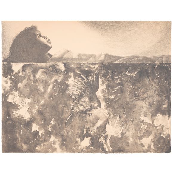 Bonhams : CHARLES WILBERT WHITE (1918-1979); Evening Song;