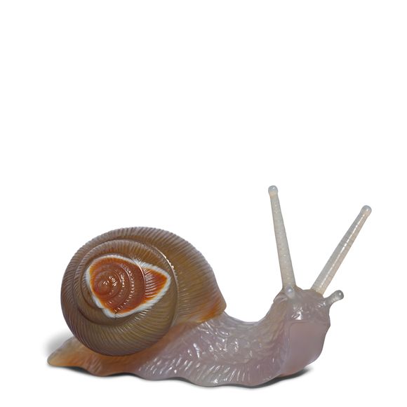 Bonhams : GERD DREHER (GERMAN, BORN 1943): A CARVED AGATE AND ...