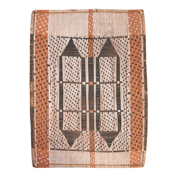 Bonhams Skinner : CONGO WOVEN MAT
