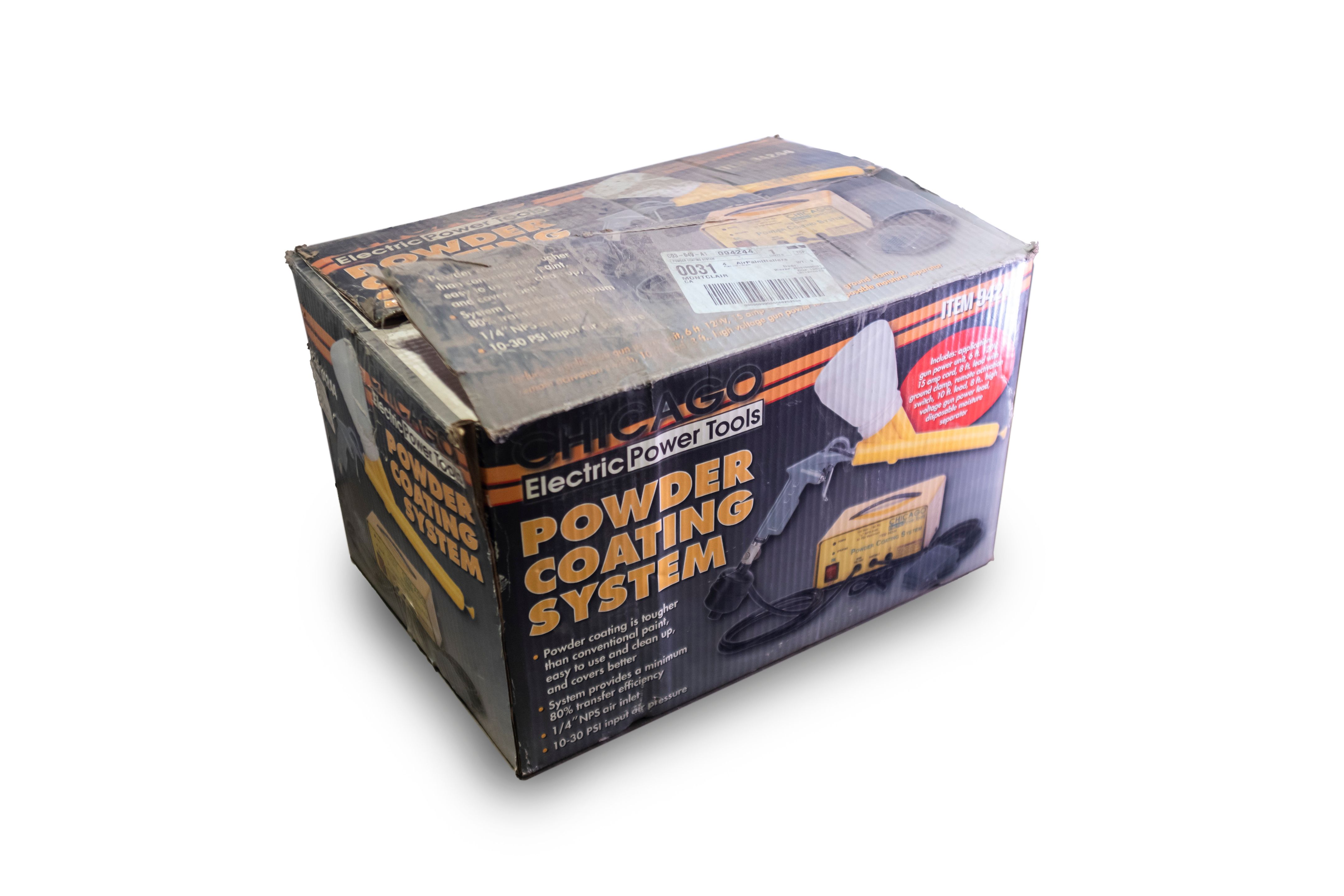 Bonhams Cars : A Chicago Electric Power Tools Powder Coating System gun,