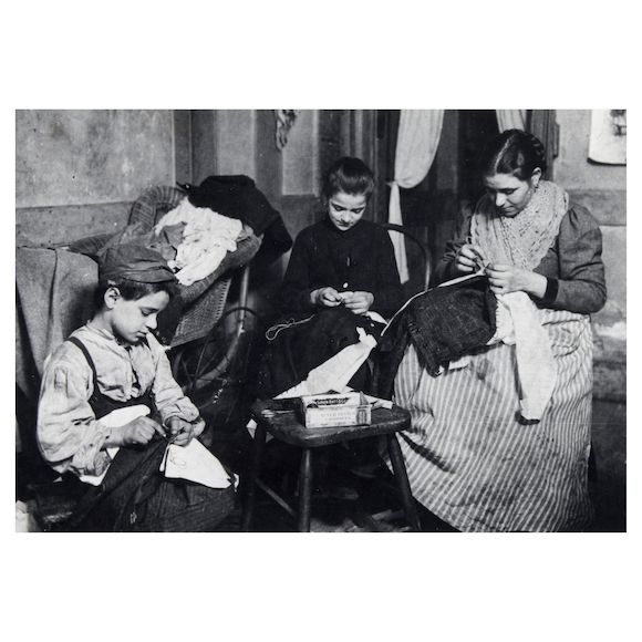 Bonhams Skinner : Lewis Wickes Hine (1874-1940); Garment Workers;