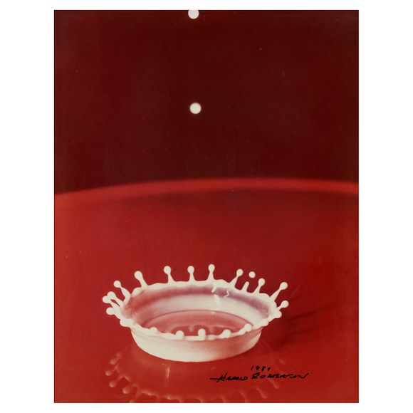 Bonhams Skinner : Harold Edgerton (1903-1990); Milk Drop Coronet;
