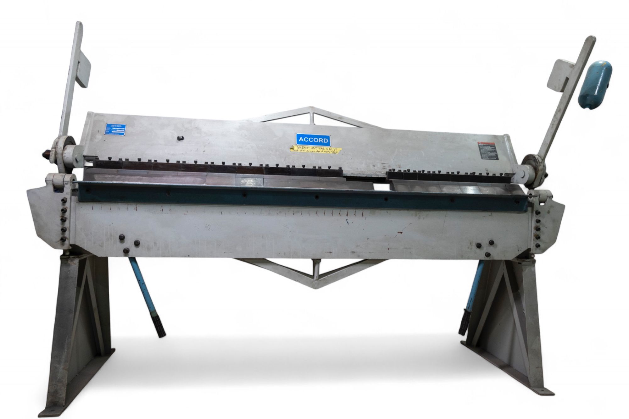 Bonhams Cars : An Accord sheet metal folding machine,