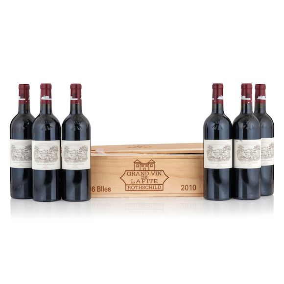 Bonhams Skinner : Chateau Lafite Rothschild, 2010 (6 bottles, 750ml)