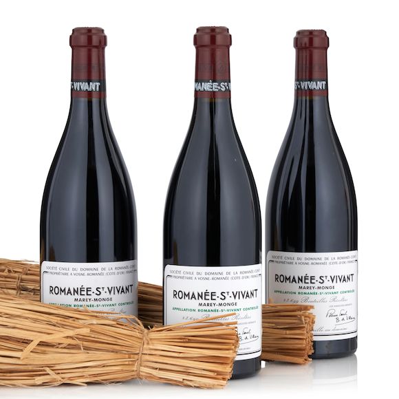 Bonhams Skinner : Domaine de la Romanee Conti, Romanee St. Vivant, 2022 ...