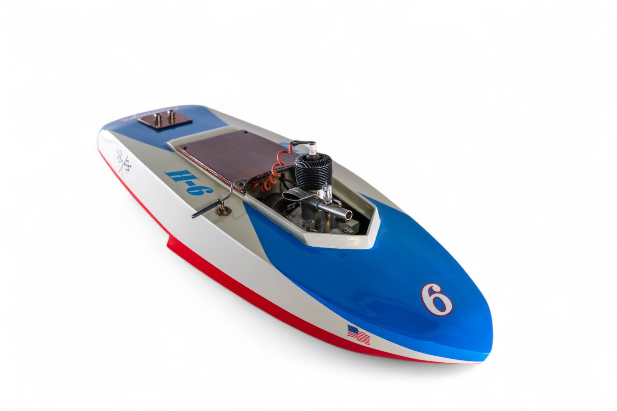 Bonhams Cars : A fully restored, 'Challenger H-6' Tether boat,
