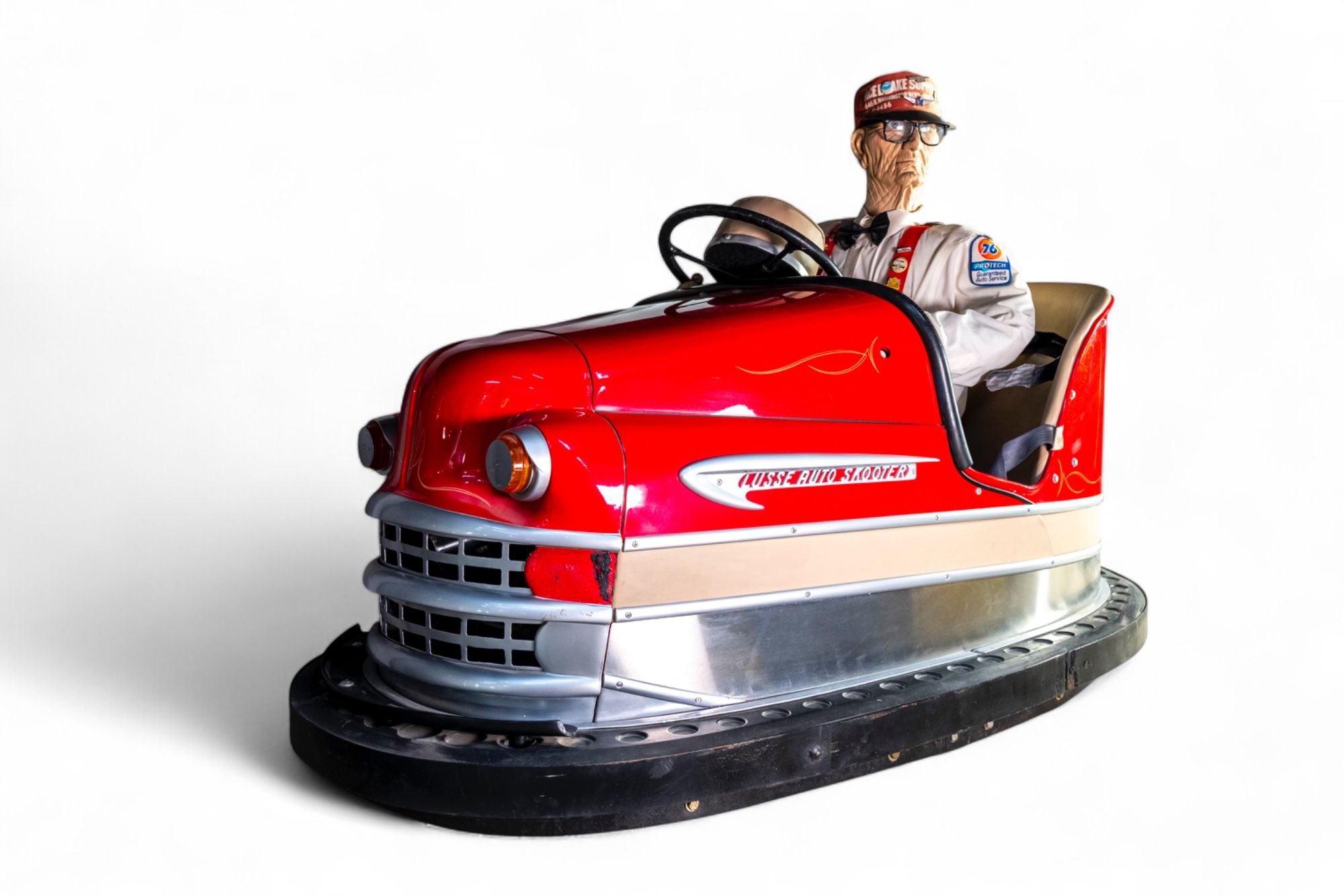 Bonhams Cars : A restored Lusse Auto Skooter bumper car,