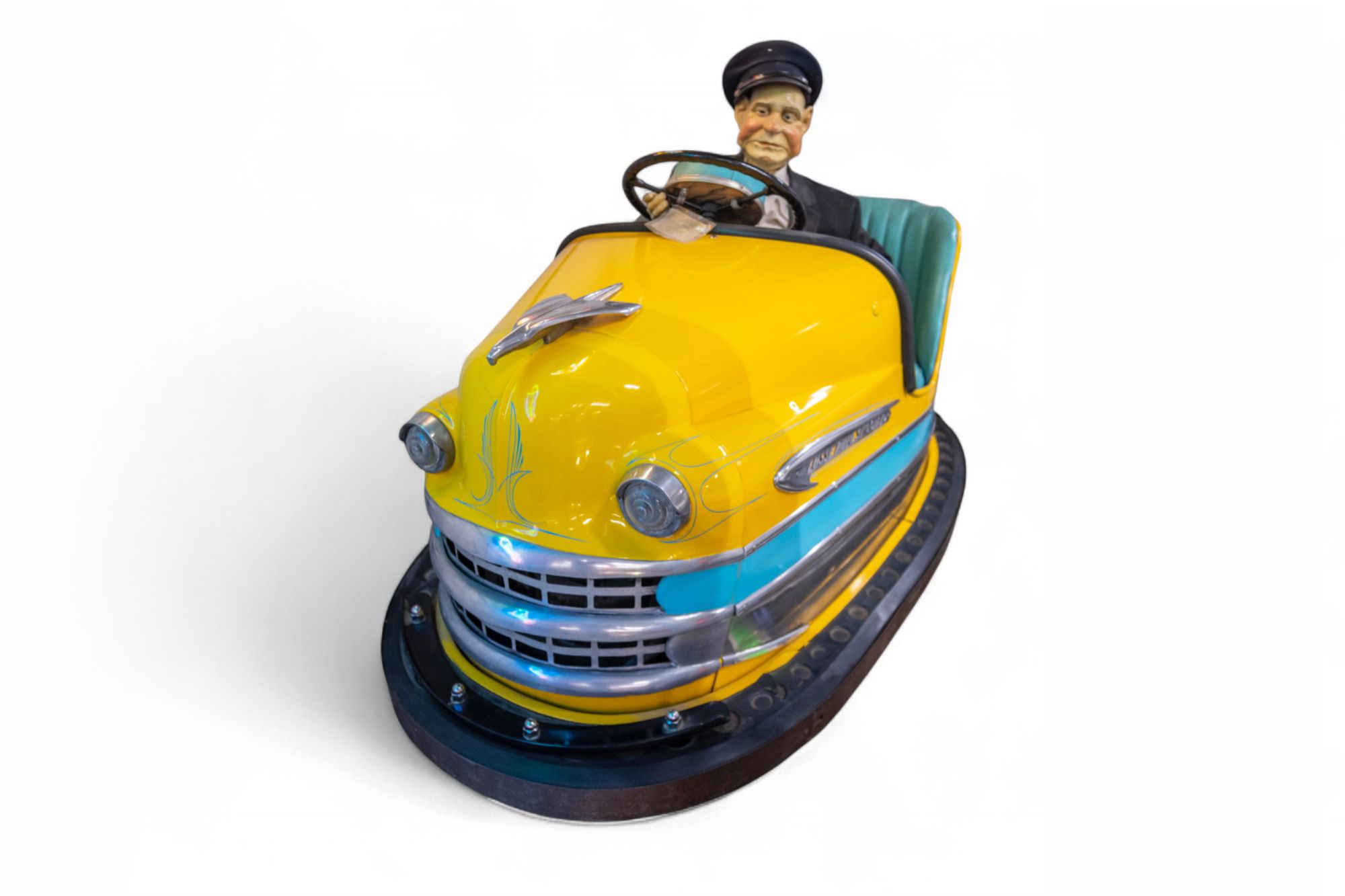 Bonhams Cars : A restored Lusse Auto Skooter bumper car,