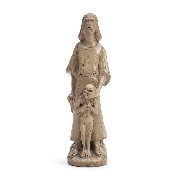 Bonhams Skinner : JOSEPH MENDES DA COSTA (1863-1939) FIGURE OF "ABRAHAM ...