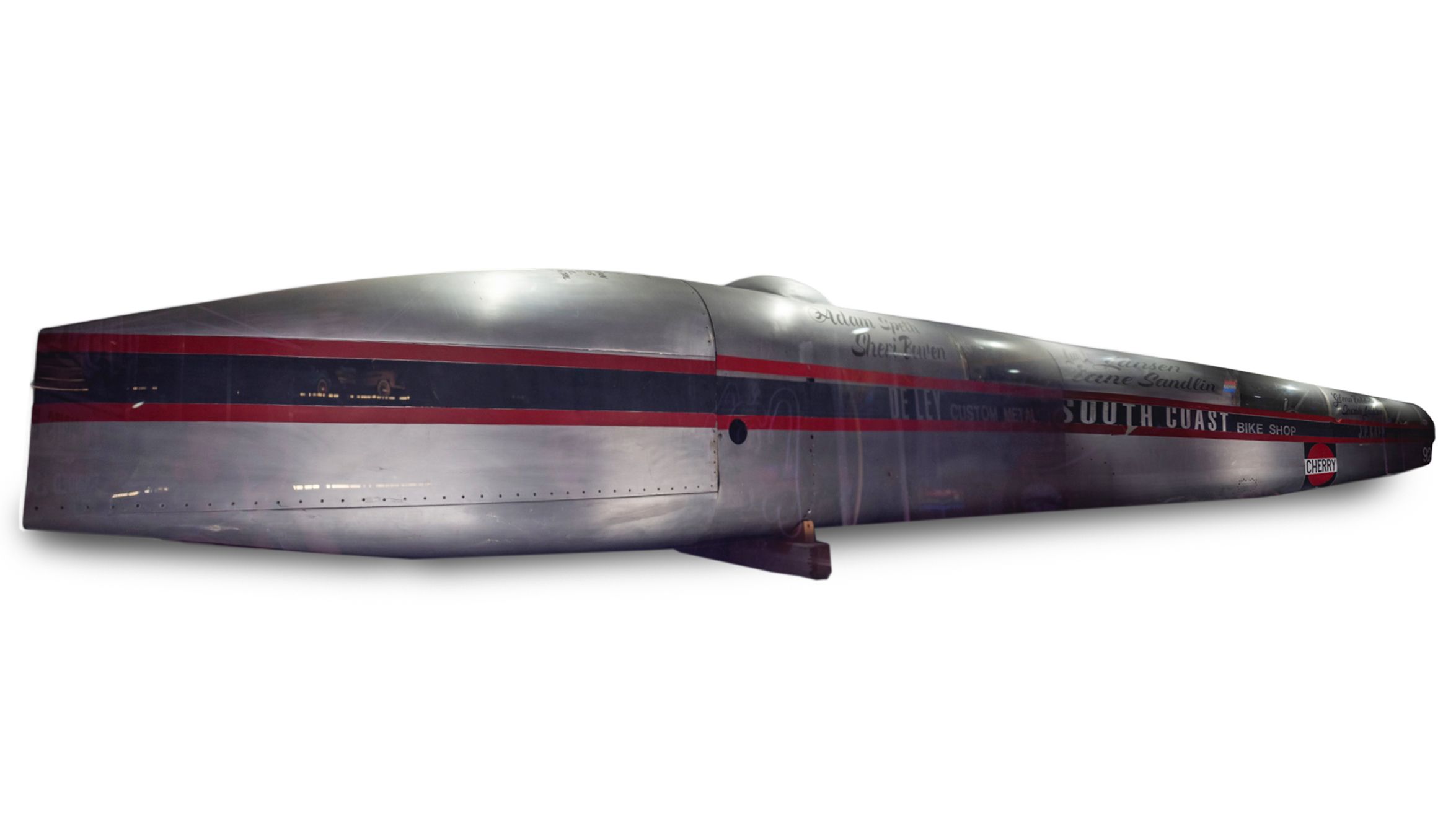 Bonhams Cars : A three person streamlined speed trials record breaking ...