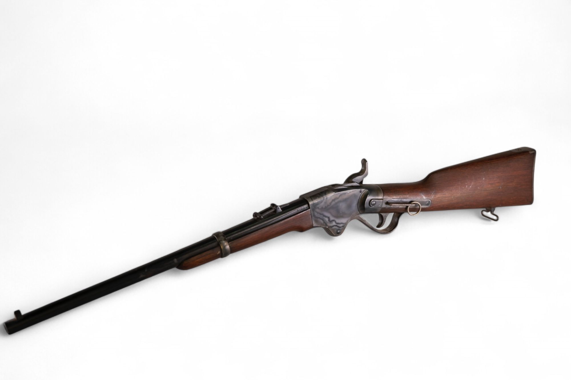 Bonhams Cars : A Model 1865 Spencer Carbine 1865 replica prop gun,