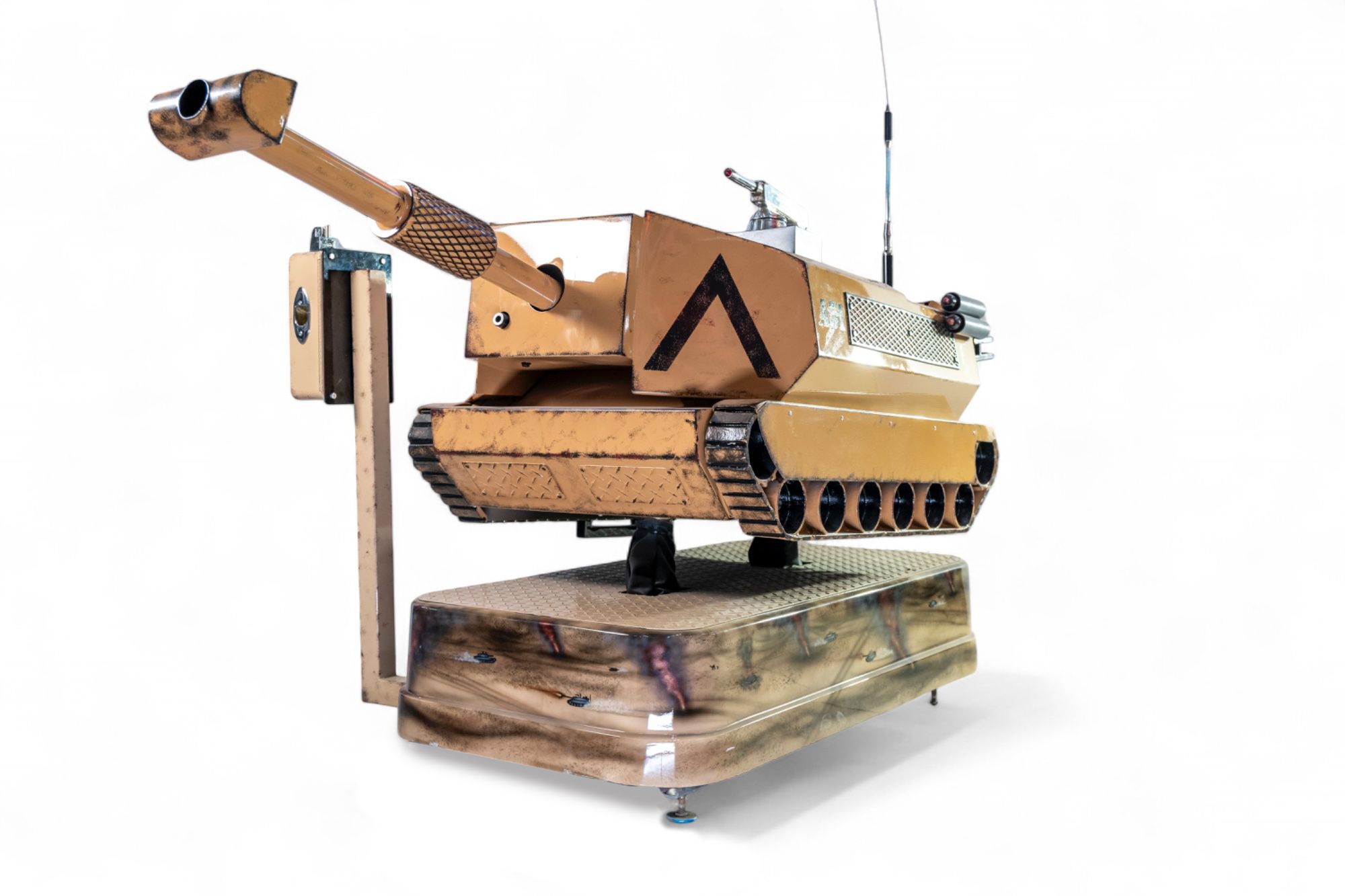 Bonhams Cars : A Desert Storm tank coin-operated children's ride,