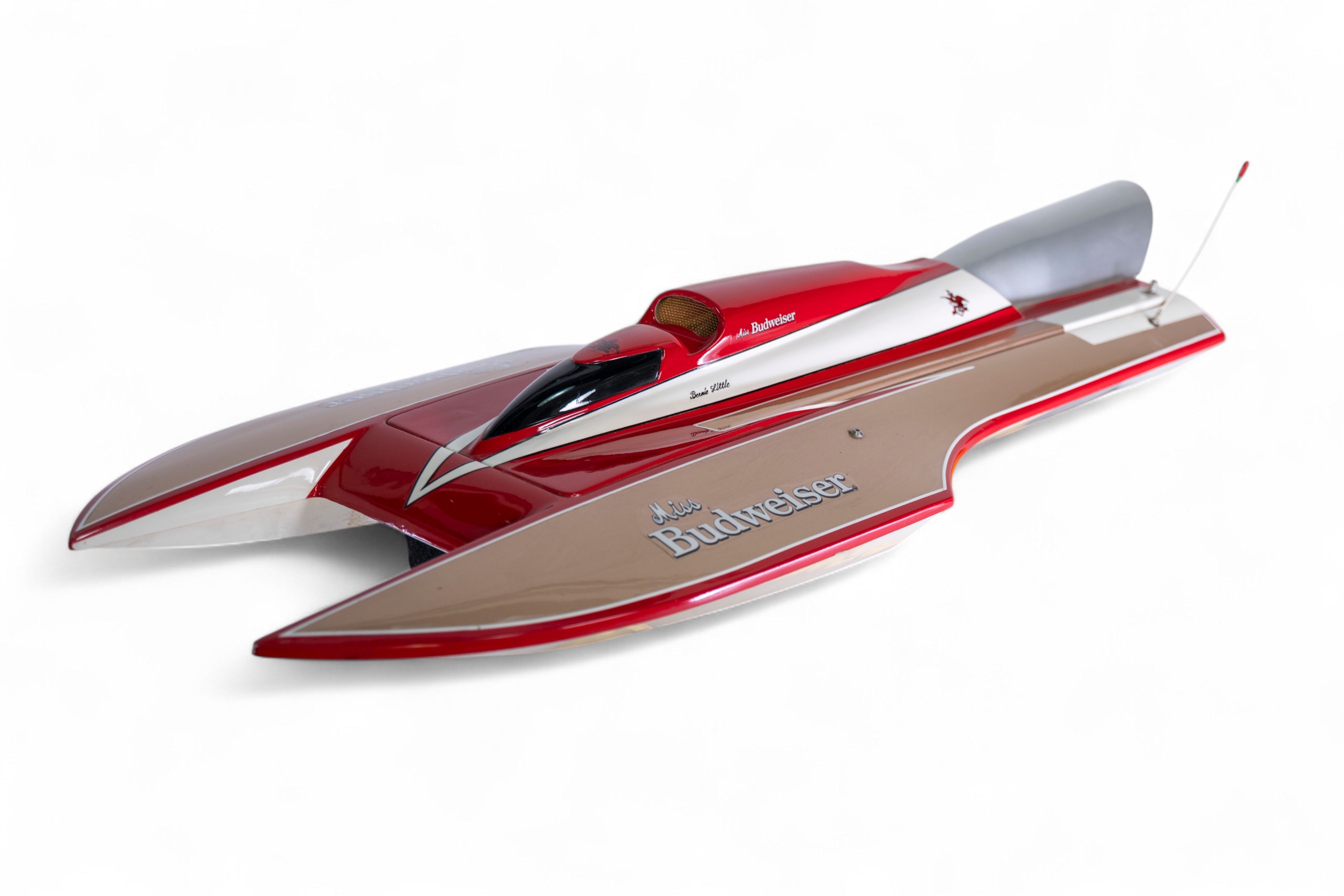 Bonhams Cars : A Miss Budweiser hydroplane gas-powered remote ...