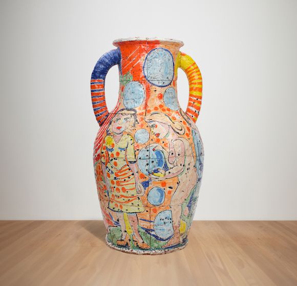 Bonhams : VIOLA FREY (1933-2004) Untitled Urn (after Portland Vase ...
