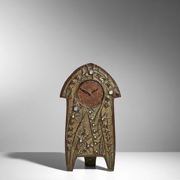 Bonhams Skinner : ALFRED DAGUET (1875-1942) Mantel Clock1902for ...
