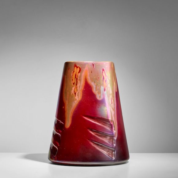 Bonhams : CLEMENT MASSIER (1845-1917) 'Volcano' Vasecirca ...