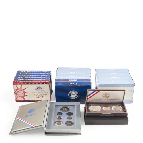 Bonhams Skinner : A COLLECTION OF UNITED STATES PROOF AND COMMEMORATIVE ...