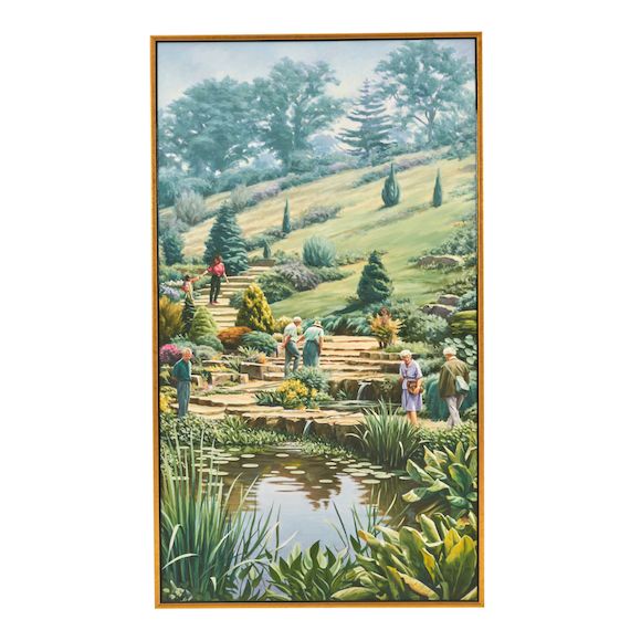 Bonhams Skinner : Terry Rodgers (born 1947) Hillside Garden