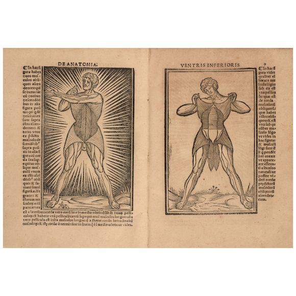 Bonhams : BERENGARIO DA CARPI. 1470-1550. Isagoge breves perlucide ac ...