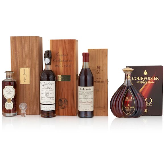 Bonhams Skinner : Brillet Centenaire Cognac Grand Champagne (1 bottle ...