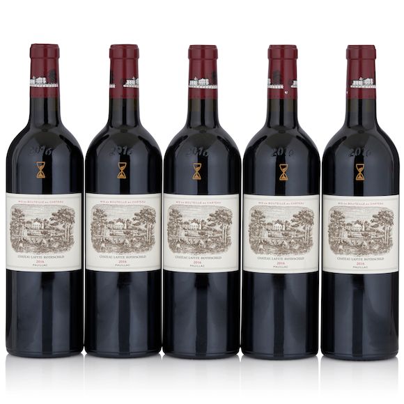 Bonhams Skinner : Chateau Lafite Rothschild, 2016 (5 bottles, 750ml)