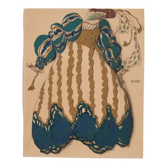 Bonhams Skinner : Leon Bakst (Russian, 1866-1924) Costume Design for ...