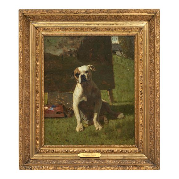 Bonhams Skinner : Joshua Anderson Hague (British, 1850-1916) The Artist ...