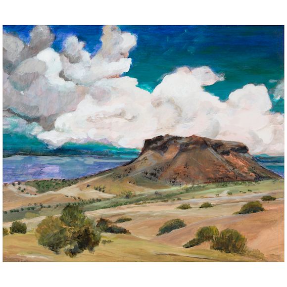 Bonhams : GENE HACKMAN (1930-2025) Mesa View 12 x 14 1/4 in.