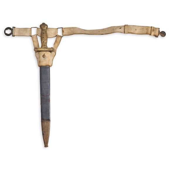 Bonhams Skinner : AN AMES U.S. MODEL 1832 FOOT ARTILLERY SWORD ...