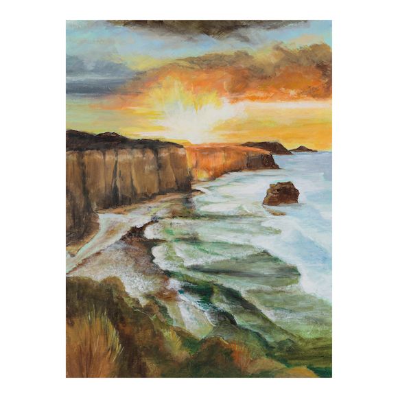 Bonhams : GENE HACKMAN (1930-2025) Untitled Seascapes (A Group of Two ...