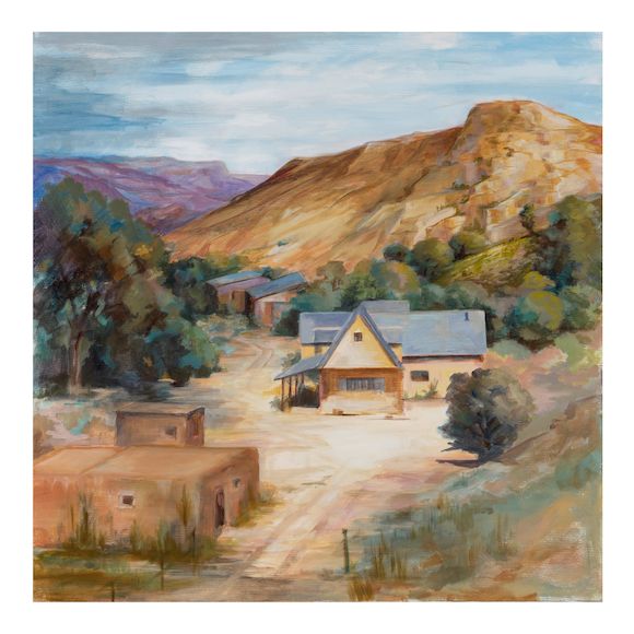Bonhams : GENE HACKMAN (1930-2025) Untitled (New Mexico Landscape ...