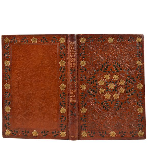 Bonhams Skinner : A FINE BINDING BY RALPH RANDOLPH ADAMS. CARLYLE ...