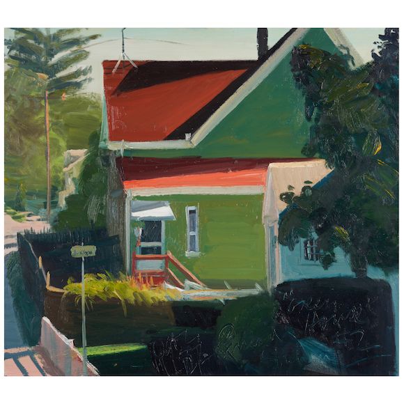 Bonhams Skinner : Richard Sheehan (American, 1953-2006) Green House #2 ...