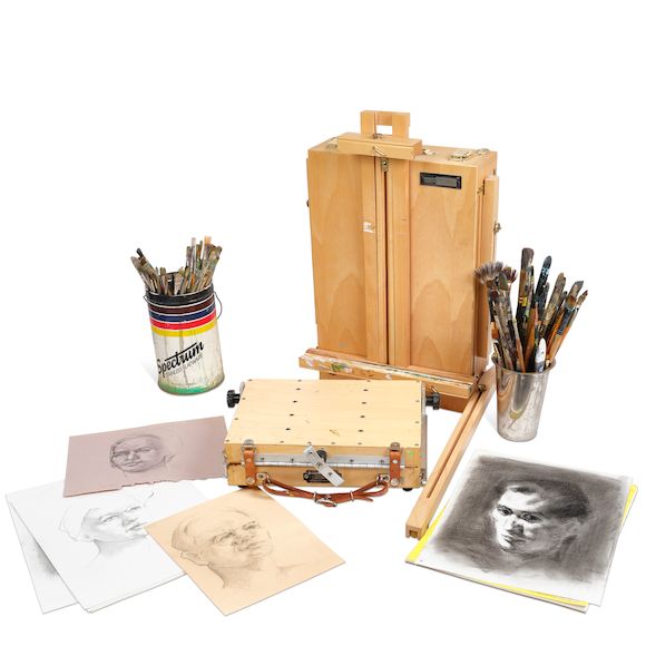 Bonhams : GENE HACKMAN: A GROUP OF PERSONAL ART SUPPLIES
