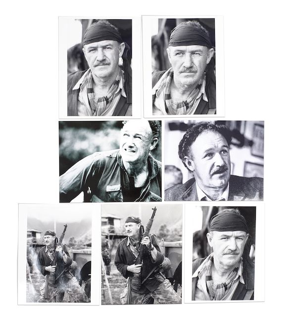 Bonhams : GENE HACKMAN: A GROUP OF FILM MATERIAL, 1971-1998 Qty.
