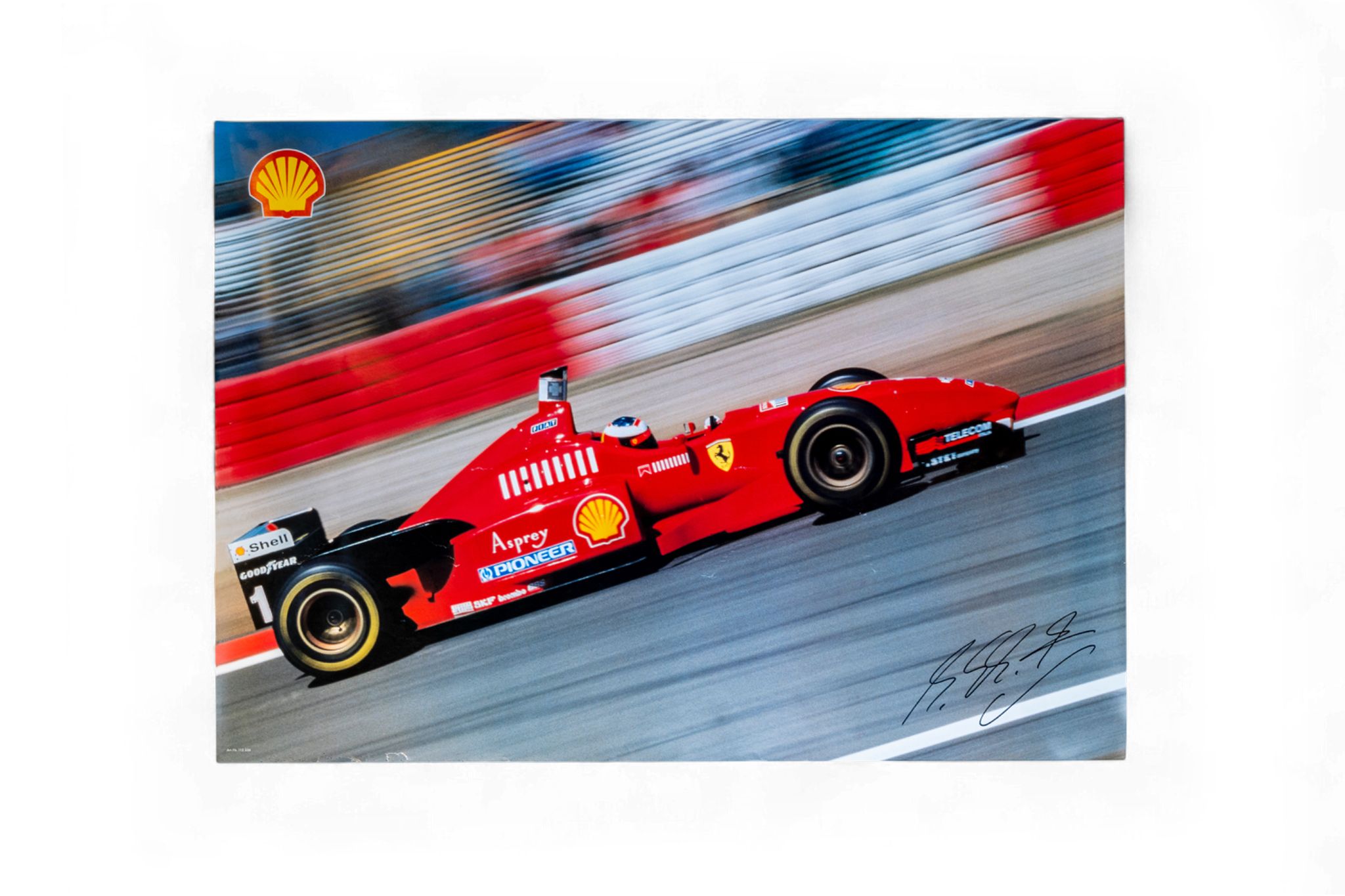 Bonhams Cars : A Ferrari Formula 1 from Shell poster,