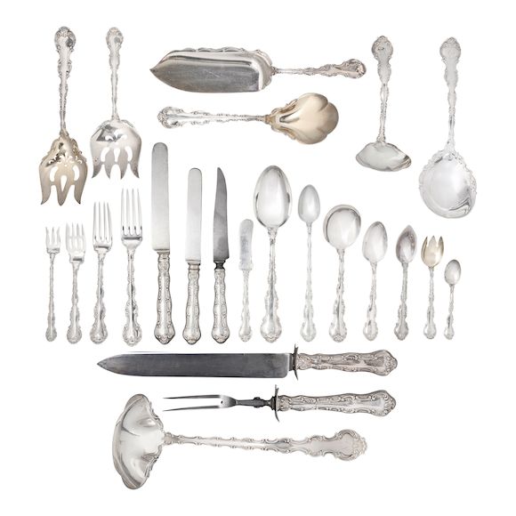 Bonhams : A GORHAM STERLING SILVER PART FLATWARE SERVICE Providence ...