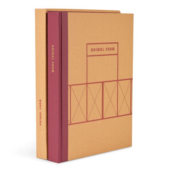 Bonhams Skinner : ARION PRESS. ORWELL, GEORGE. HAMMER, JONATHAN ...