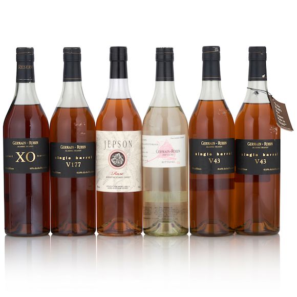 Bonhams Skinner : Germain Robin Alambic Brandy Grappa (1 bottle, 750ml ...