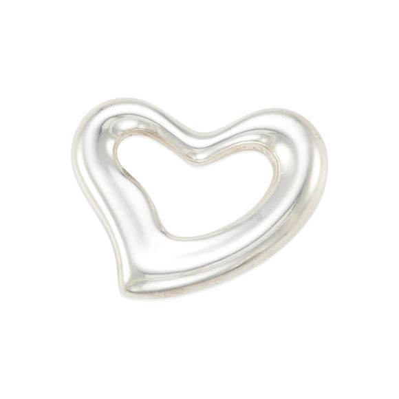 Bonhams : ELSA PERETTI FOR TIFFANY & CO.: STERLING SILVER HEART SHAPE ...