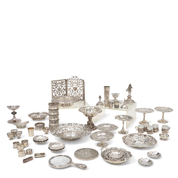 Bonhams Skinner : Collection of Silver and Sterling Silver and Tableware,